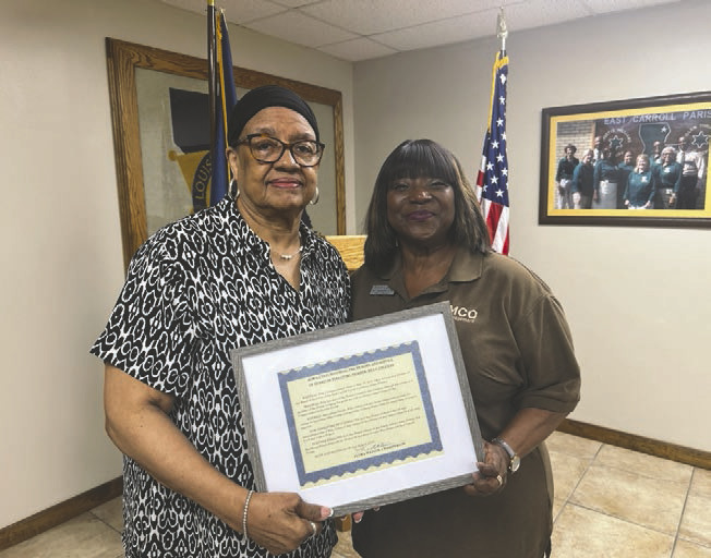 Coleman receives posthumous Resolution of Appreciation | East Carroll ...